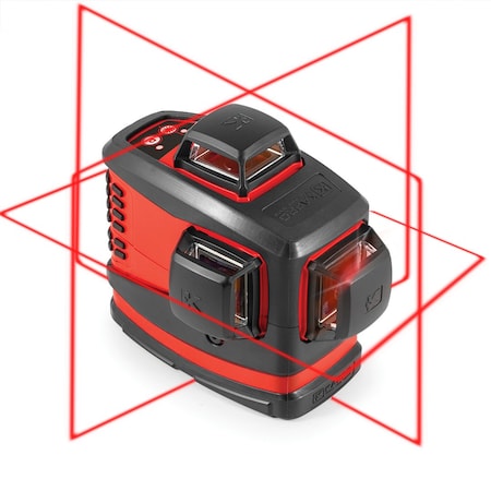 Kapro 883N PROLASER 3D Three line Laser - 360 Degree Beams IP65 Red 883N | Zoro